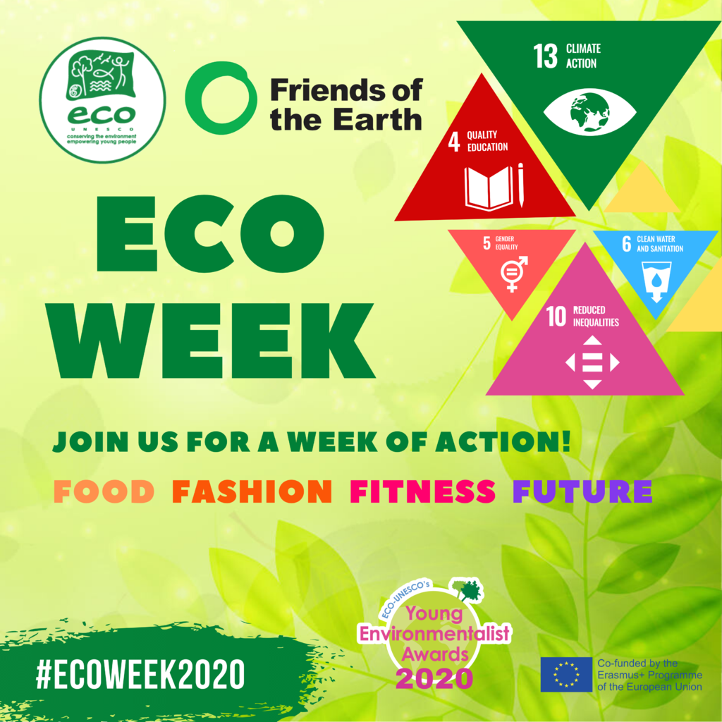 Foodie Workshops for ECO-Week | Friends of the Earth