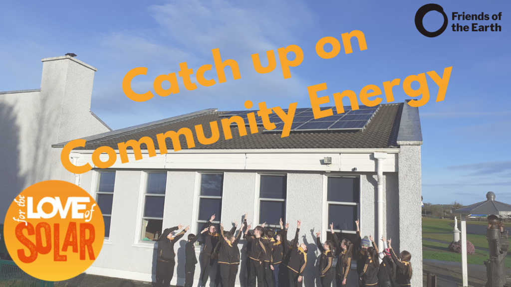 Catch up on Community Energy - October 2020 | Friends of the Earth