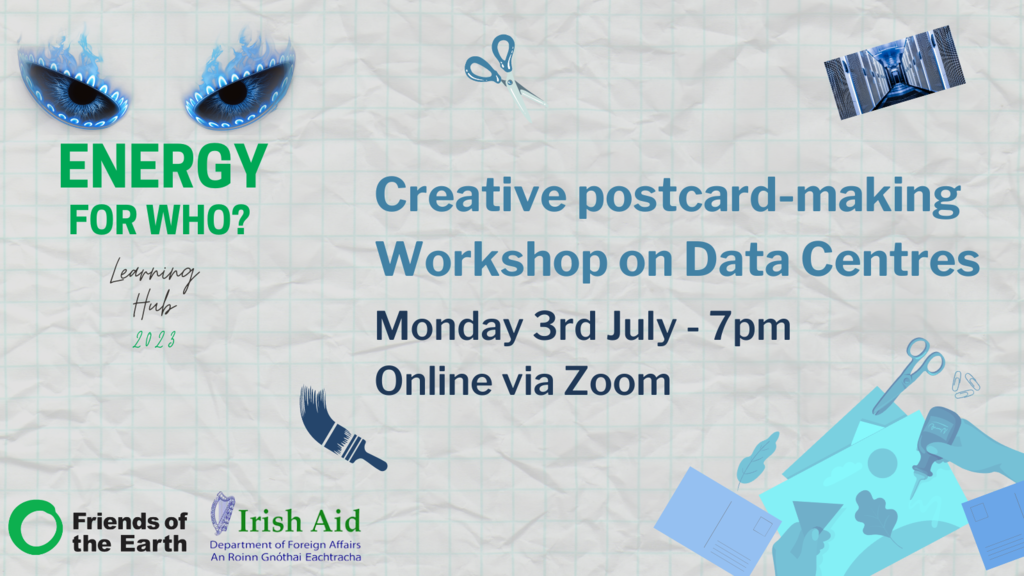 Energy for Who: Creative workshop on Data Centres | Friends of the Earth